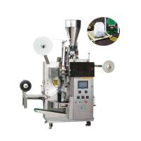 China Electric Driven ZONELINK Mixed Flower Tea Inner Filter Paper Tea Bag Packing Machine with String and Tag for sale