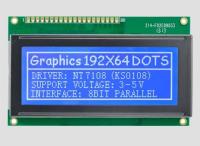 China 192*64 Dot Matrix STN LCD Module 20pin 8-Bit Parallel For Industrial Medical for sale