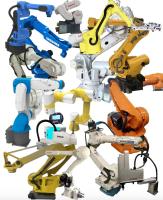 China 4 Axis Used Yaskawa Robots Payload 150kg Industrial Robotic Arm for sale