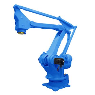 China 5 Axis Robotic Palletizing Equipment MPL160 II 160kg 3159mm Industrial With DX200 Cabinet With Positioner for sale