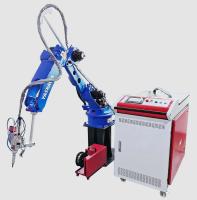 China Energy Saving Robotic Manipulator Arm 3000/6000W Automatic Welding Workstation for sale