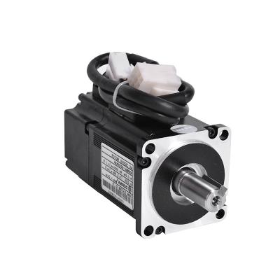 China 4.4kw high torque servo 2000rpm 220V Electric 180mm 5 Poles CE RoHS Standard CNC Lathe for sale