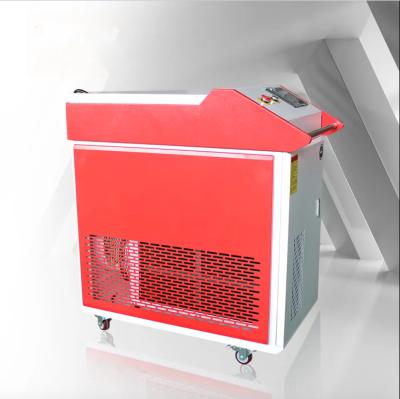 China 1500W 1000W Handheld Laser Rust Removal Machine Rust Removal Gun for sale
