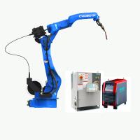 China 12kg 6 Axis Industrial Mig Welding Robot Robotic Mig Welding Machine for sale