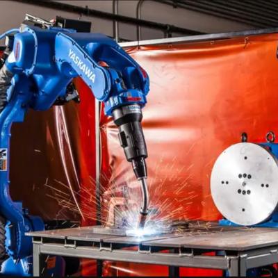 China Manipulator Milling 6 Axis Welding Industrial Robot Arm 5kg for sale