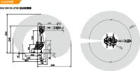 China GSK RB130-2790 6 Axis Industrial Robotic Manipulator Arm PLC Core Components for sale