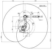 China RA010L PLC Industrial Kawasaki Robot 6 Axis Automatic Handling Robot Arm for sale