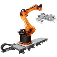 China KR 240 R3200 PA 240kg Payload 3195mm Reach ±0.06mm 5 Axis Palletizing Robot for sale