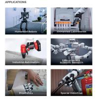 China 5 Finger 6 DOF 0.02mm Precision Humanoid Dexterous Industrial Robot Hand for sale