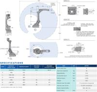 China Yaskawa AR1730 25kg Payload 1730mm Reach 6 Axis Hollow Arm Arc Welding Robot 0.02mm for sale