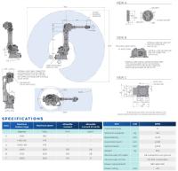 China Yaskawa GP50 50kg Payload 2061mm Reach 6 Axis Industrial Handling Robot 0.03mm for sale