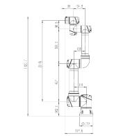 China Elite ES66 6kg Payload 914mm Reach 6 Axis Cobot Arm 0.02mm Repeatability IP67 for for sale