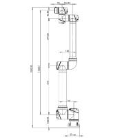 China Elite ES64-13 4kg Payload 1300mm Reach 6 Axis Cobot Arm 0.03mm Repeatability for for sale