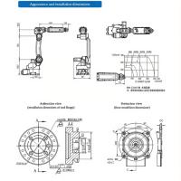 China CNGBS6-C1200 6kg Payload 1200mm Reach 6 Axis Industrial Robot Arm for Assembly for sale