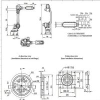 China CNGBS20-K1735 20kg Payload 1735mm Reach 6 Axis Industrial Robot Arm for Palletizing for sale