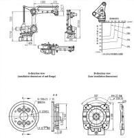 China CNGBS130-K2700 130kg Payload 2700mm Reach 6 Axis Industrial Robot Arm for Stacking for sale