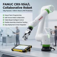 China Original FANUC CRX-10iA/L 6 Axis Collaborative Robot Arm with 10kg Payload, 1418mm Reach Cobot for Palletizing Welding for sale
