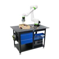 China FANUC CRX-25iA Collaborative Robot Welding Workstation with PLC and Motor Stainless Steel 6-Axis for Arc and Laser Welding for sale