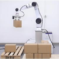 China Huayan E10 10kg Payload Collaborative Robot Arm with Vacuum Suction Cup for Palletizing for sale