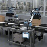 China Hot Sale Great Value Universal Robot UR7e Cobot Match Chinese Electric Gripper Intelligent Disordered Grasping Small Workpieces for sale