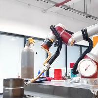 China JAKA Pro 5 Collaborative Robot Welding Workstation  ±0.02mm Precision  IP68 5kg Payload 954mm Reach for Automotive Parts for sale