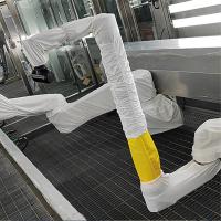 China Custom Industrial Robot ESD Anti-static Protective Clothing for Electronics Precision Equipment Handling Assembly for sale