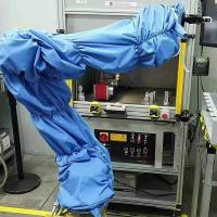 China Customized Industrial Robot Dustproof Protective Suit Protective Clothing for Palletizing Handling Robotic Workstation for sale