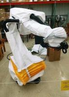 China Customized Industrial Robot Dustproof Protective Suit Protective Clothing for Palletizing Handling Robotic Workstation for sale