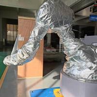 China Industrial Robot Protective Suit Flame Retardant Heat Insulation Anti Metal Spatter High Temp Resistant Welding Robot Cover for sale