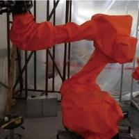 China Spraying Palletizing Robot Cover for Fanuc Yaskawa KUKA Kawasaki Flame Retardant for sale