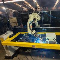 China H-Type 3 Axis Servo Welding Positioner Robot External Axis for Workpiece Automatic Robotic Arc Welding for sale