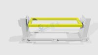China H-Frame Robot Welding Positioner GBS-02-H300/500 Servo Industrial Robotic External Axis for MIG MAG Robot Welding Cell for sale