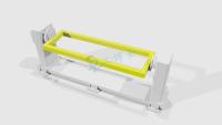 China H-Frame Robot Welding Positioner GBS-02-H300/500 Servo Industrial Robotic External Axis for MIG MAG Robot Welding Cell for sale