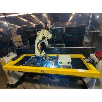China H-Frame Robot Welding Positioner GBS-02-H300/500 Servo Industrial Robotic External Axis for MIG MAG Robot Welding Cell for sale
