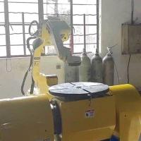 China CNGBS GBS-02-U300/500-F U-Type Welding Robot Positioner External Axis for Industrial Robotic Welding Automation for sale