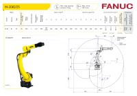 China FANUC M-20iB/25 25kg Payload Industrial Robot 1831mm Reach 6-Axis Robot for Heavy-Duty Material Handling Machine Tending for sale
