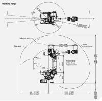 China High Payload FANUC R-2000iC/270F 270kg 2655mm Reach 6 Axis Industrial Robot for Heavy Material Handling Palletizing Automation for sale