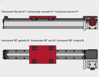 China High Performance GBS-01-W5000 External Axis Linear Guide with Gear Bearing Core Motor for KUKA YASKAWA FANUC Robotic Arm Robots for sale