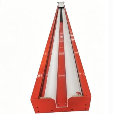 China GBS Industrial Robot Linear Track Fully/Semi-Enclosed/Bellows Protection Servo Gear Rack Slide Custom Stroke 300kg-4000kg Load for sale