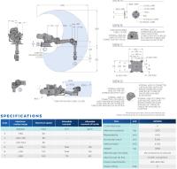 China 200kg Payload 3140mm Reach 6 Axis Shelf Mounted Handling Robot 0.05mm Repeatability for sale