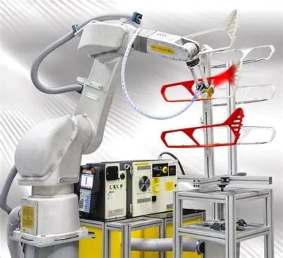 China Fanuc P-50iB Paint Robot 6 Axis Industrial Robot Arm Payload 10kg Reach 1800mm Automatic Painting Coating Spraying System for sale