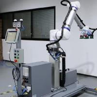 China Elite CPL07 Teach-free Cobot Palletizing Workstation Base CS625 Automatic Robotic Palletizer for Boxes for sale
