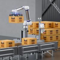 China Elite CPL07 Teach-free Cobot Palletizing Workstation Base CS625 Automatic Robotic Palletizer for Boxes for sale