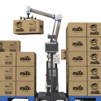 China Elite CS620 CPL07 Base 20kg Payload Collaborative Palletizing Robot Workstation for Carton Box Handling and Stacking for sale