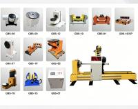 China GBS-06 Lightweight 2-Axis Positioner, Tilt Flip + 360° Rotation, 100/500kg Workpiece Robotic Welding Positioning Platform for sale