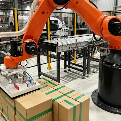 China Automatic KUKA KR140 R3200-2PA 5 Axis High-speed Carton Palletizing Robot for sale
