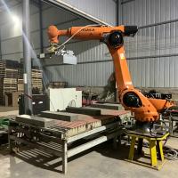 China Fully Automatic KUKA KR210 R3100-2 6axis Robotic Arm Brick Handling Workstation with for sale