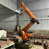 China Fully Automatic KUKA KR210 R3100-2 6axis Robotic Arm Brick Handling Workstation with for sale