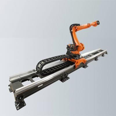 China GBS-01-W3000 Robot 7th Axis Linear Track Ground Rail for Industrial Robot Welding Handling Loading Unloading Automation for sale