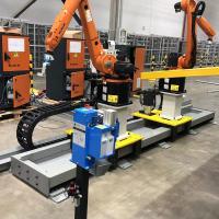 China GBS-01-W3000 Robot 7th Axis Linear Track Ground Rail for Industrial Robot Welding Handling Loading Unloading Automation for sale